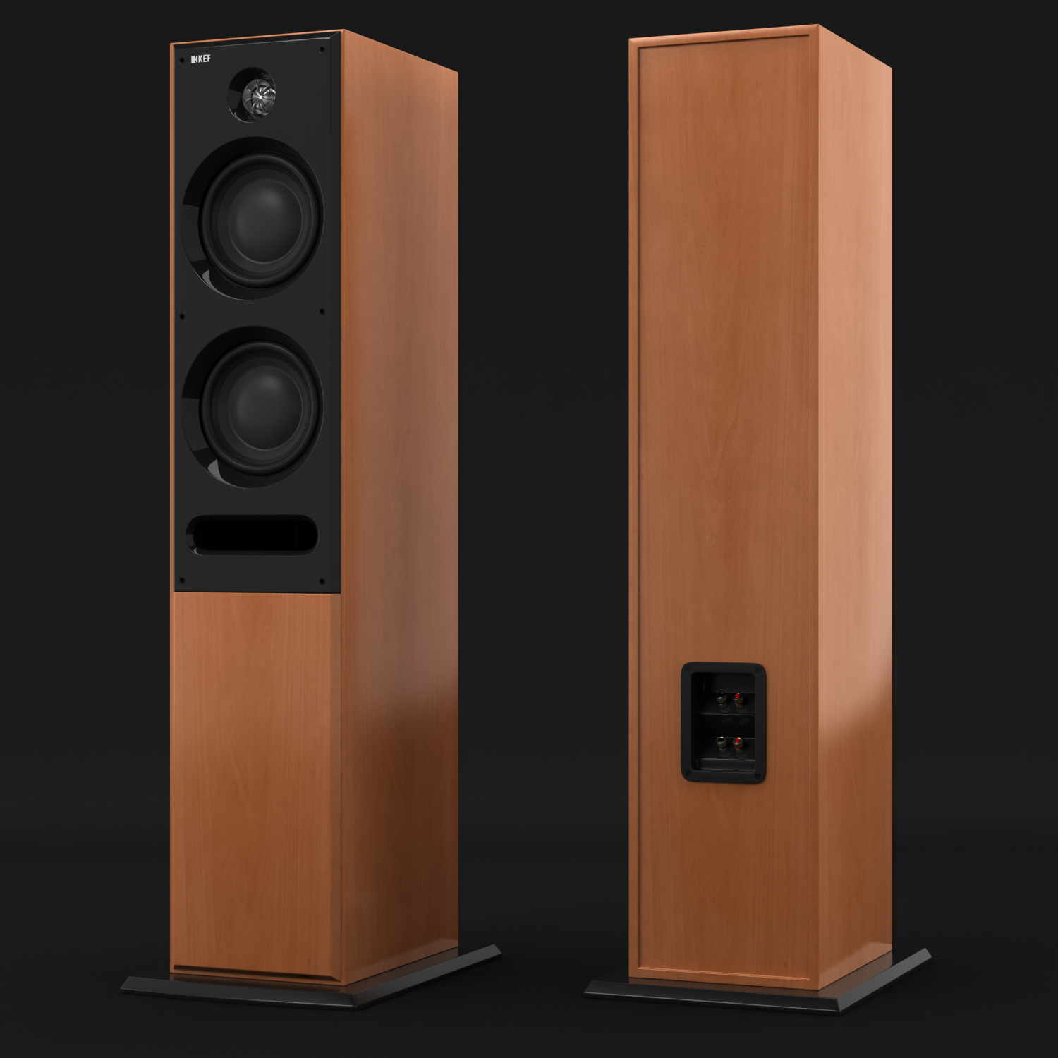 kef c series 3d model