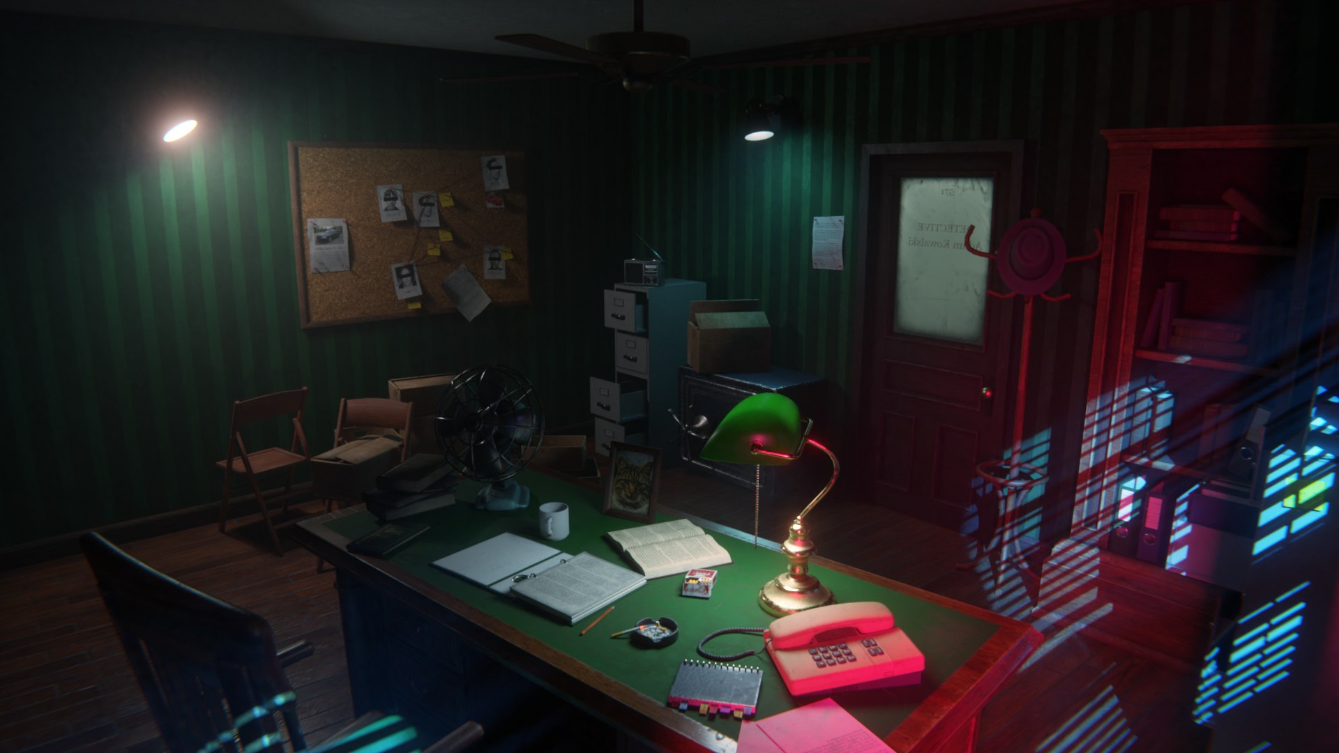 3D Detective Office - TurboSquid 1794550