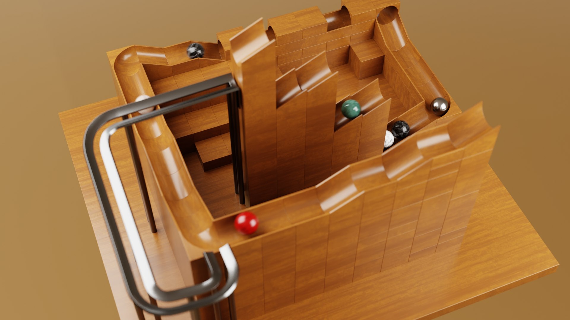 Marble Run Asset Pack 3D Model - TurboSquid 2386247