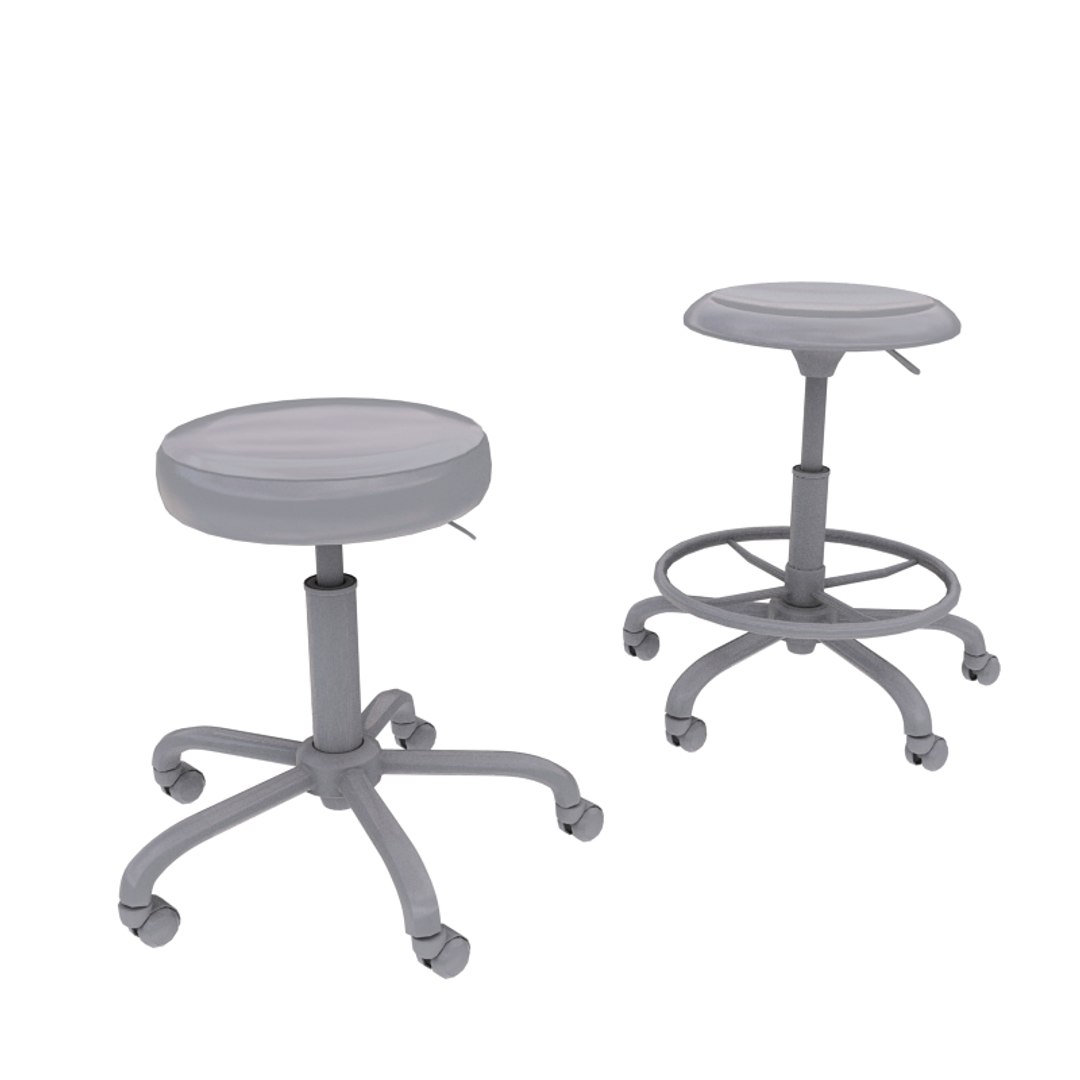 3d Designer Drafting Stools Chair