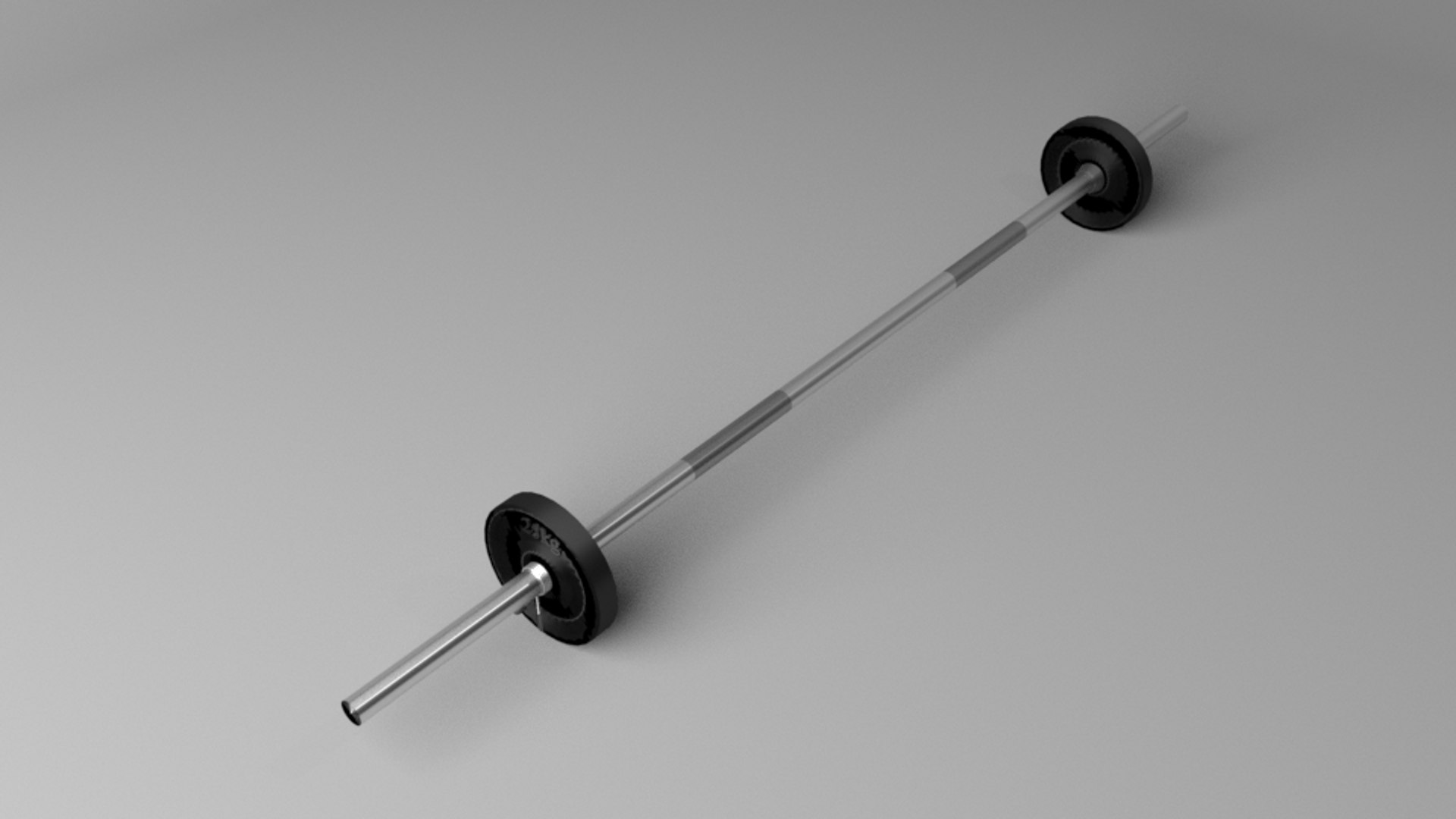 Adjustable Barbell 25 Kg 3D - TurboSquid 1584877
