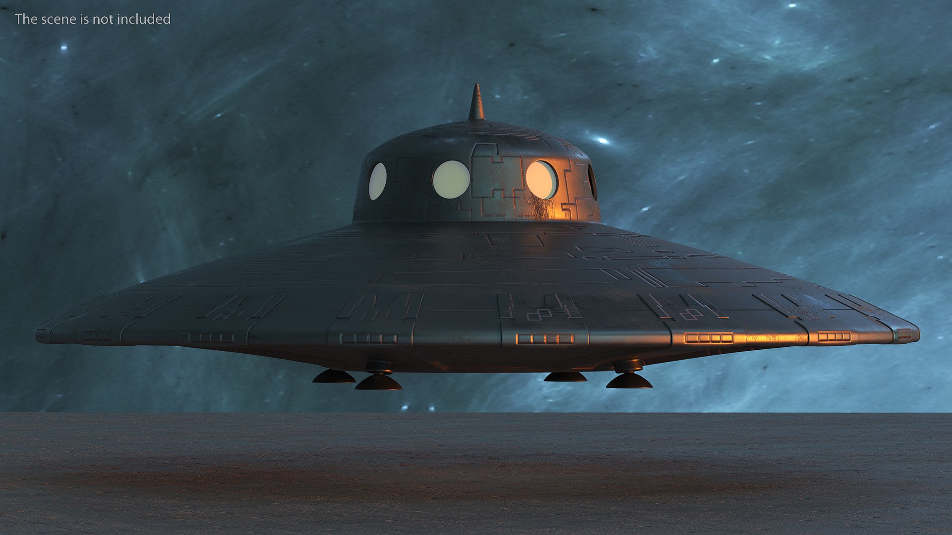 UFO Ships Collection 3D - TurboSquid 2117497
