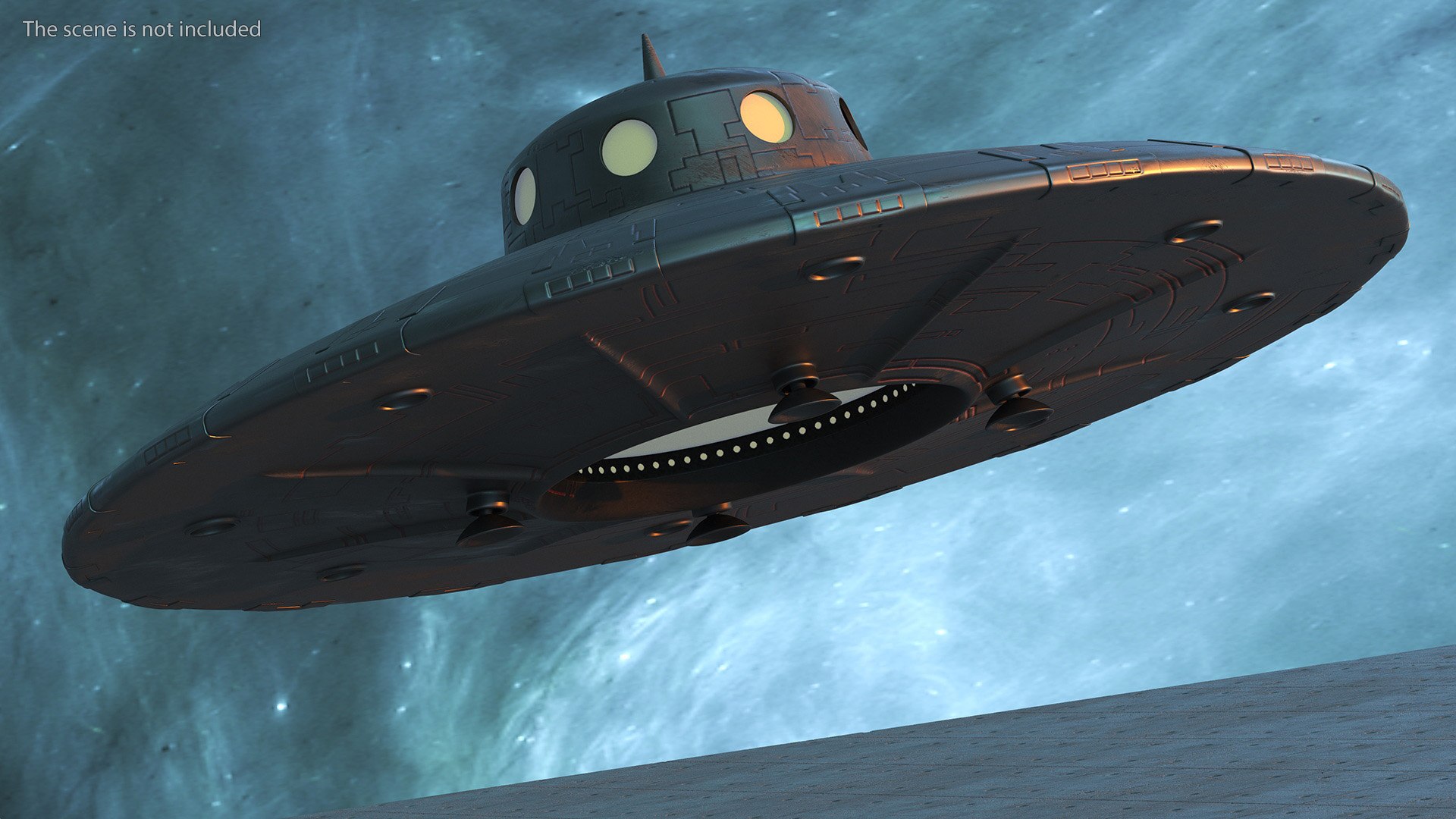 UFO Ships Collection 3D - TurboSquid 2117497