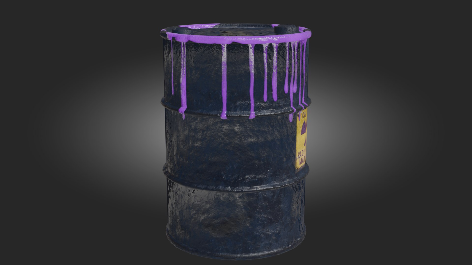 3D Nuclear Radioactiv Barrel 3D Model Model - TurboSquid 2314863