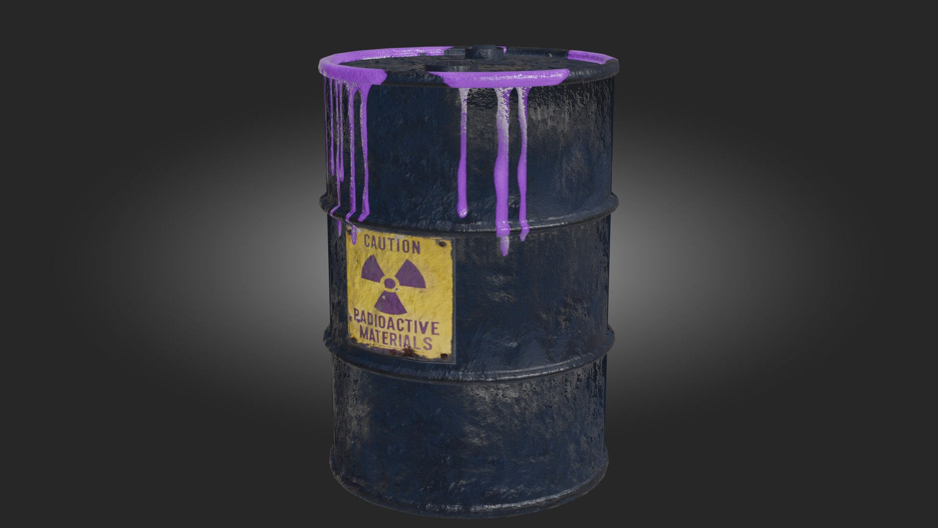 3D Nuclear Radioactiv Barrel 3D Model Model - TurboSquid 2314863