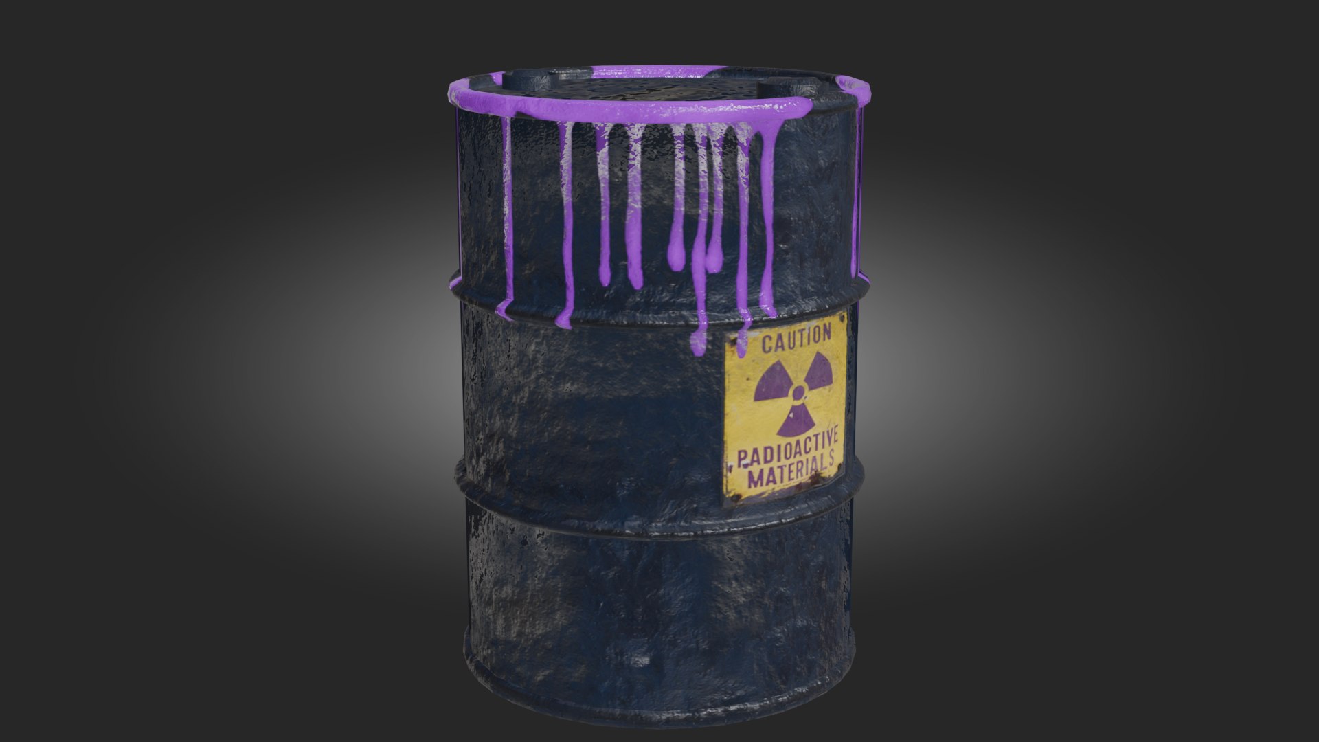 3D Nuclear Radioactiv Barrel 3D Model Model - TurboSquid 2314863