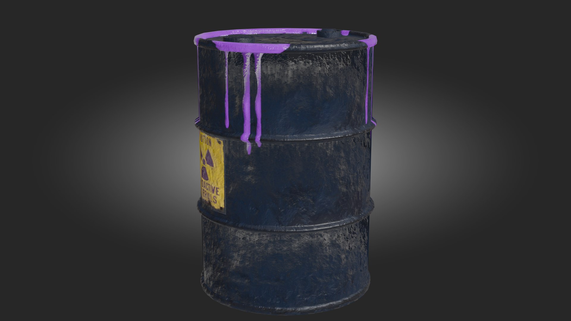 3D Nuclear Radioactiv Barrel 3D Model Model - TurboSquid 2314863