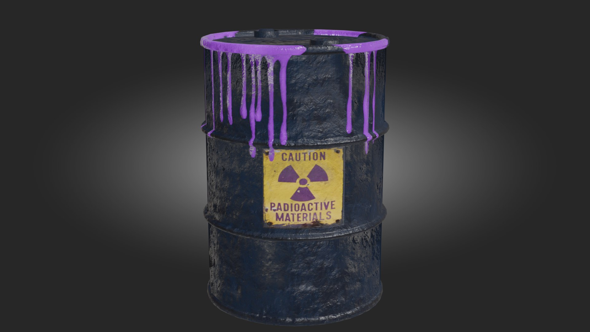 3D Nuclear Radioactiv Barrel 3D Model Model - TurboSquid 2314863