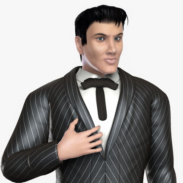Elvis Presley 3D Models for Download | TurboSquid