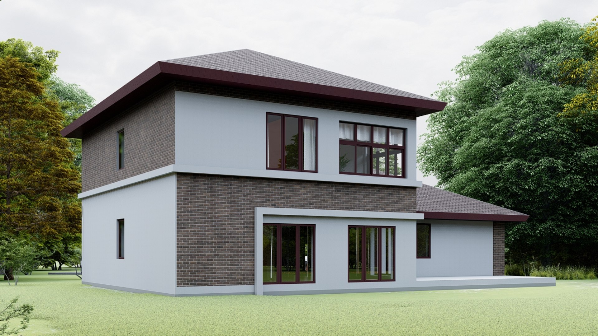 Individual Residential Building "Italy" 3D - TurboSquid 1736682