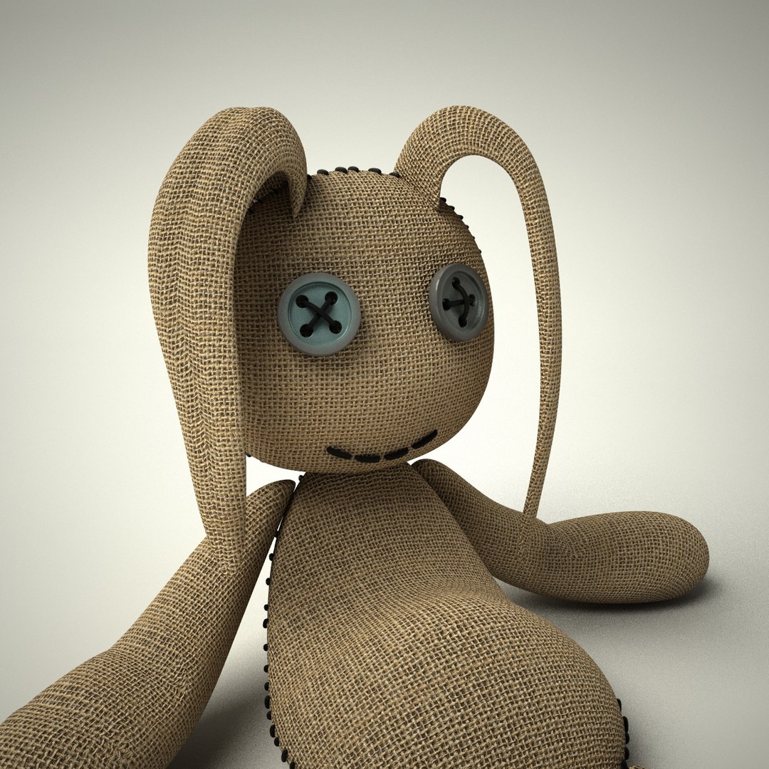 Burlap Doll 3d C4d