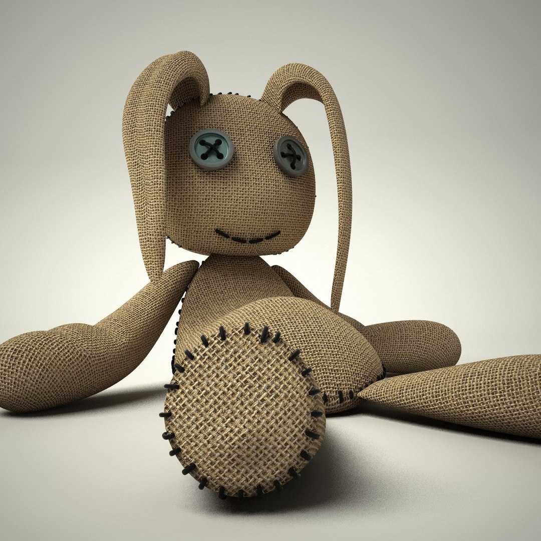 Burlap Doll 3d C4d