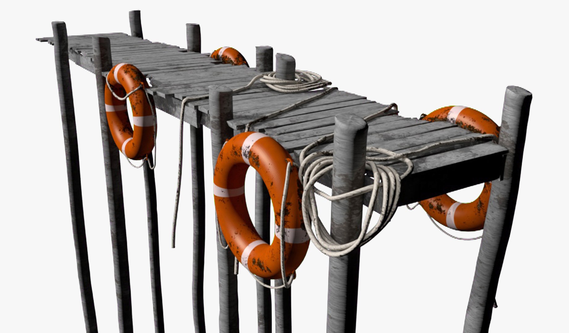 Dock 3D Model - TurboSquid 1257689