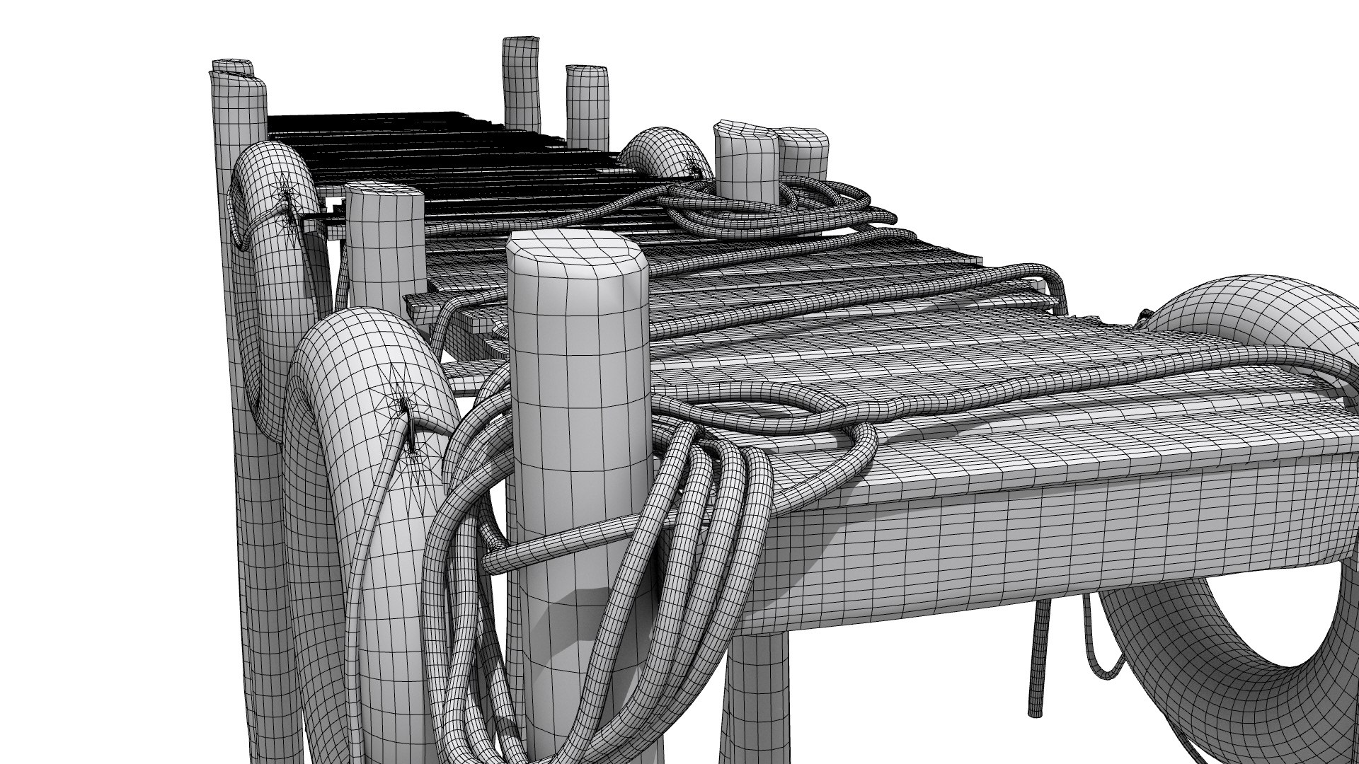 Dock 3D Model - TurboSquid 1257689