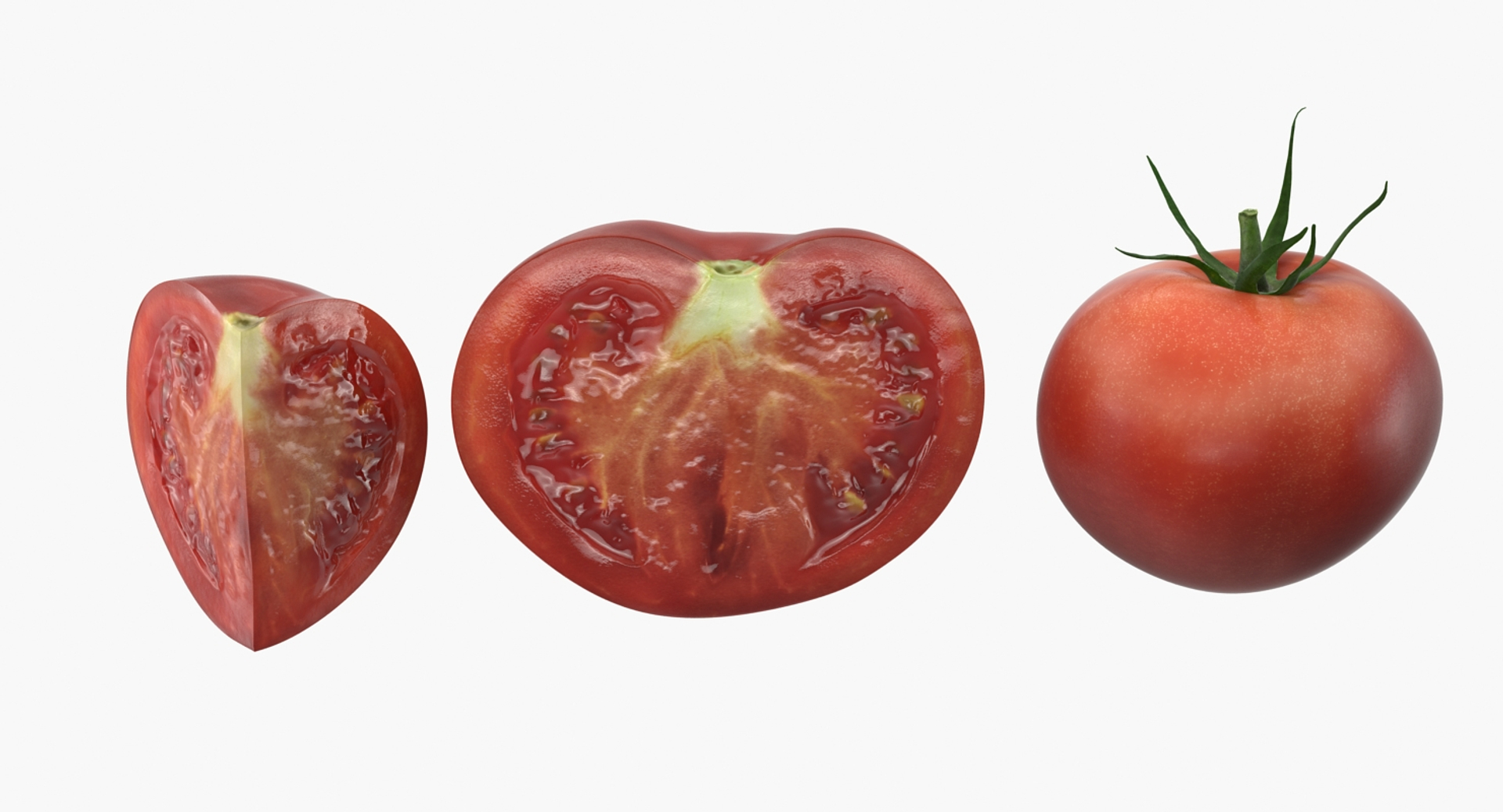 3D tomato realistic - TurboSquid 1171638