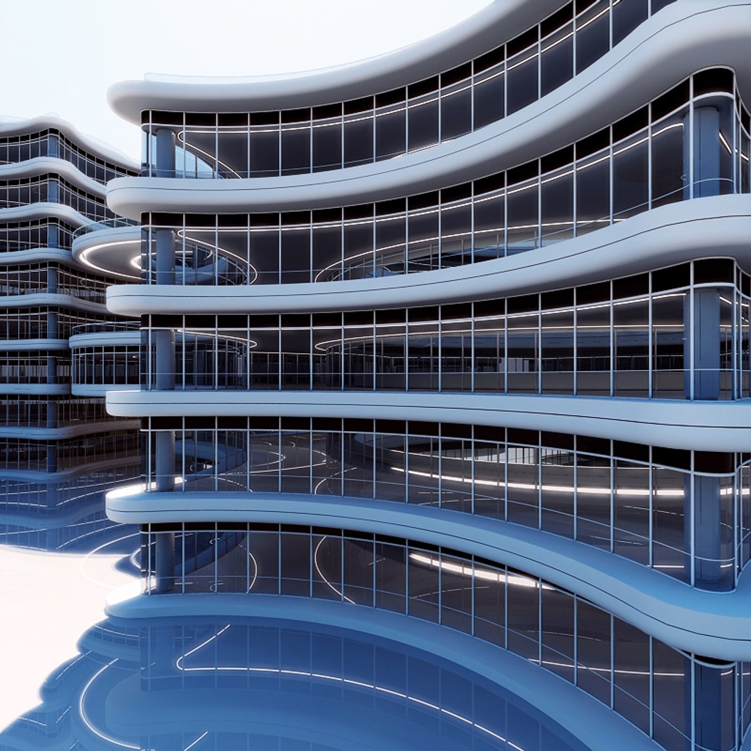 building structure 3d x