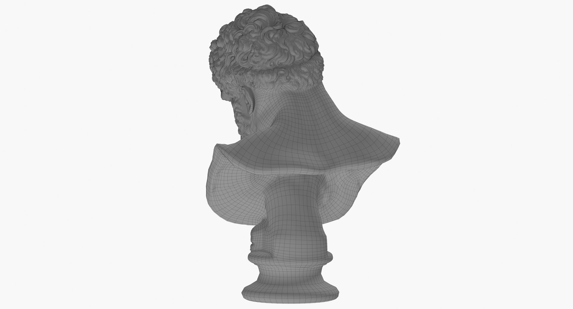 3D Bust Hercules Model - TurboSquid 1296388