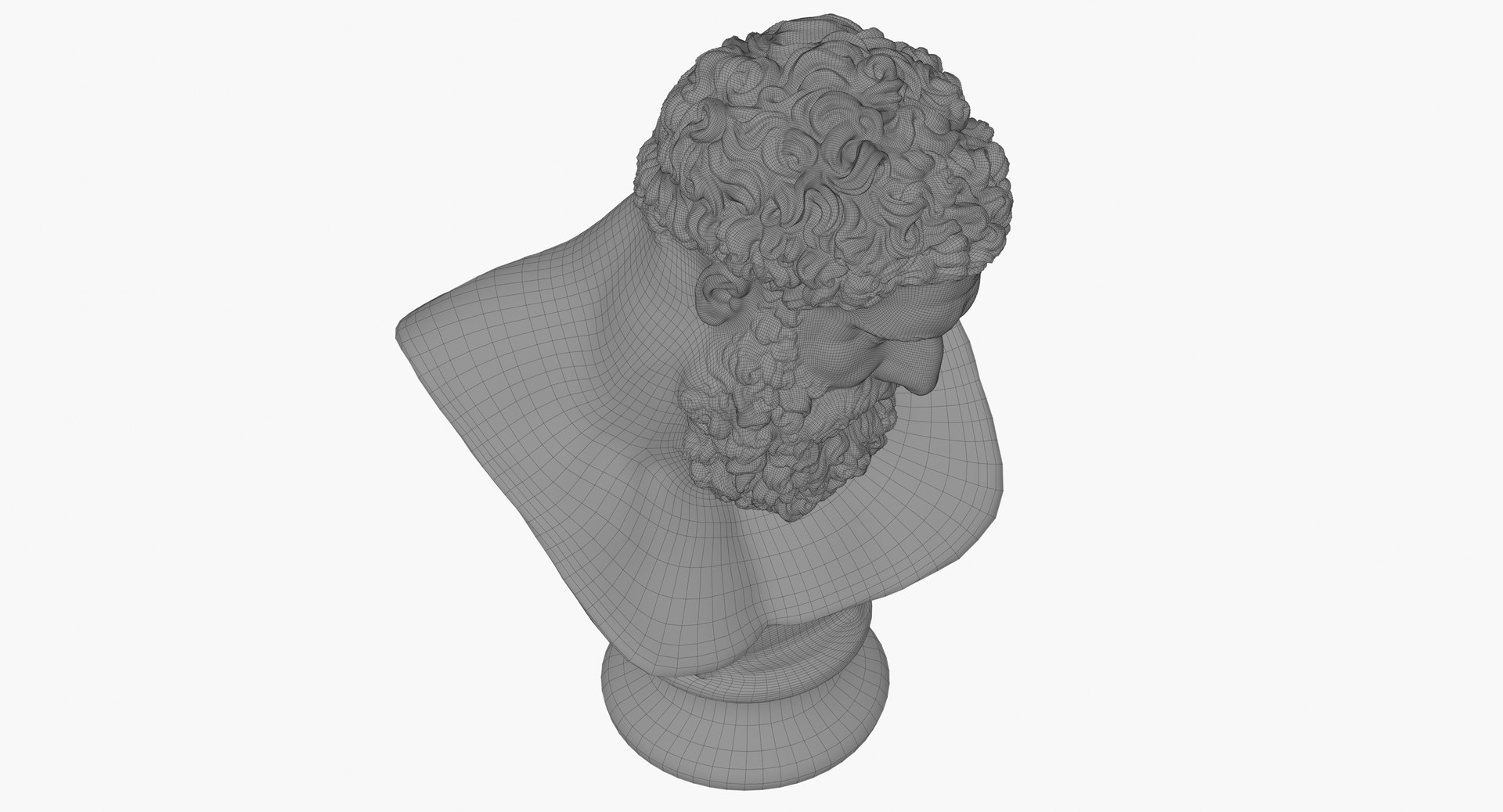 3D Bust Hercules Model - TurboSquid 1296388