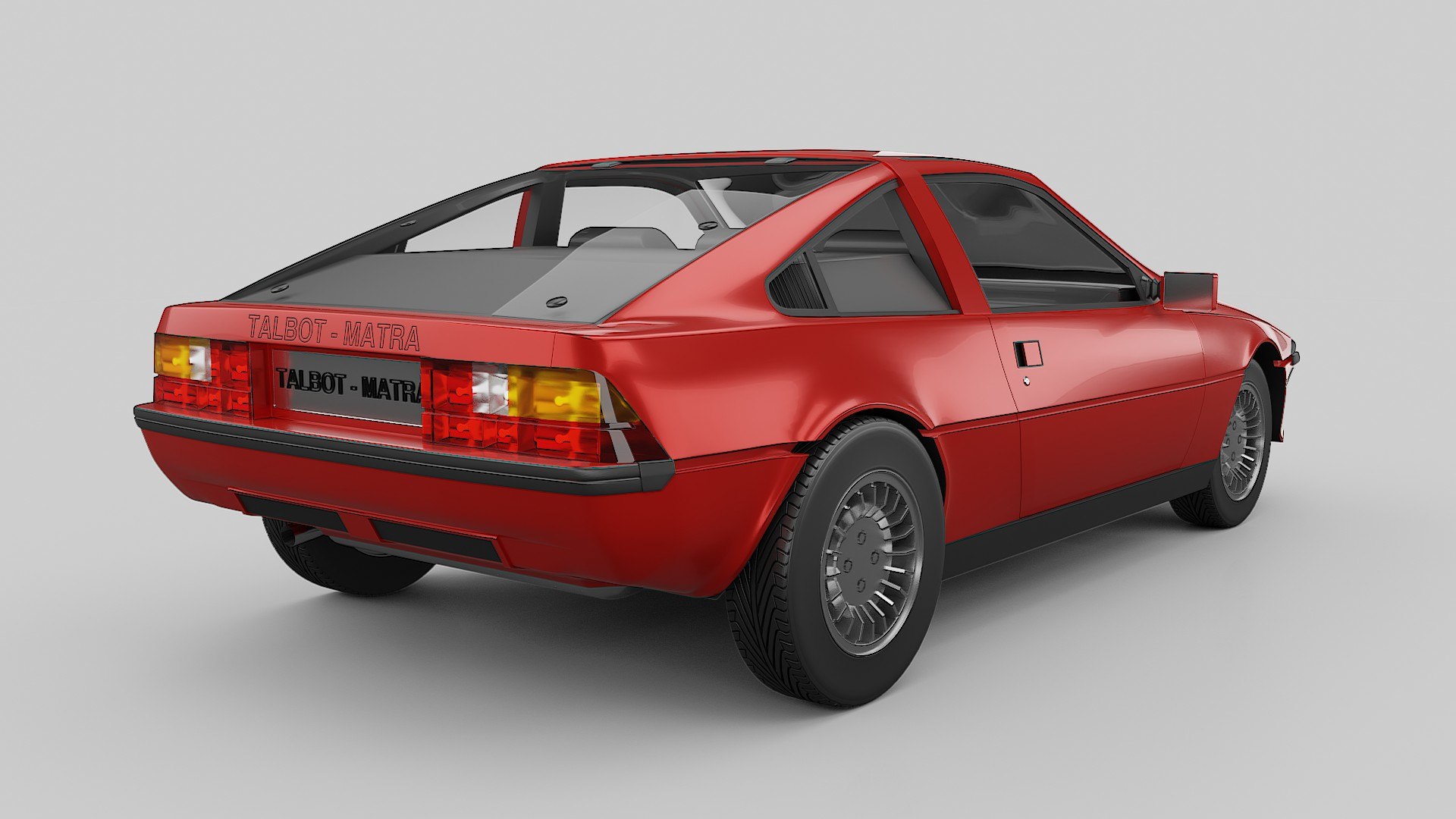 1981 Talbot Matra Murena 3D Model - TurboSquid 1522453
