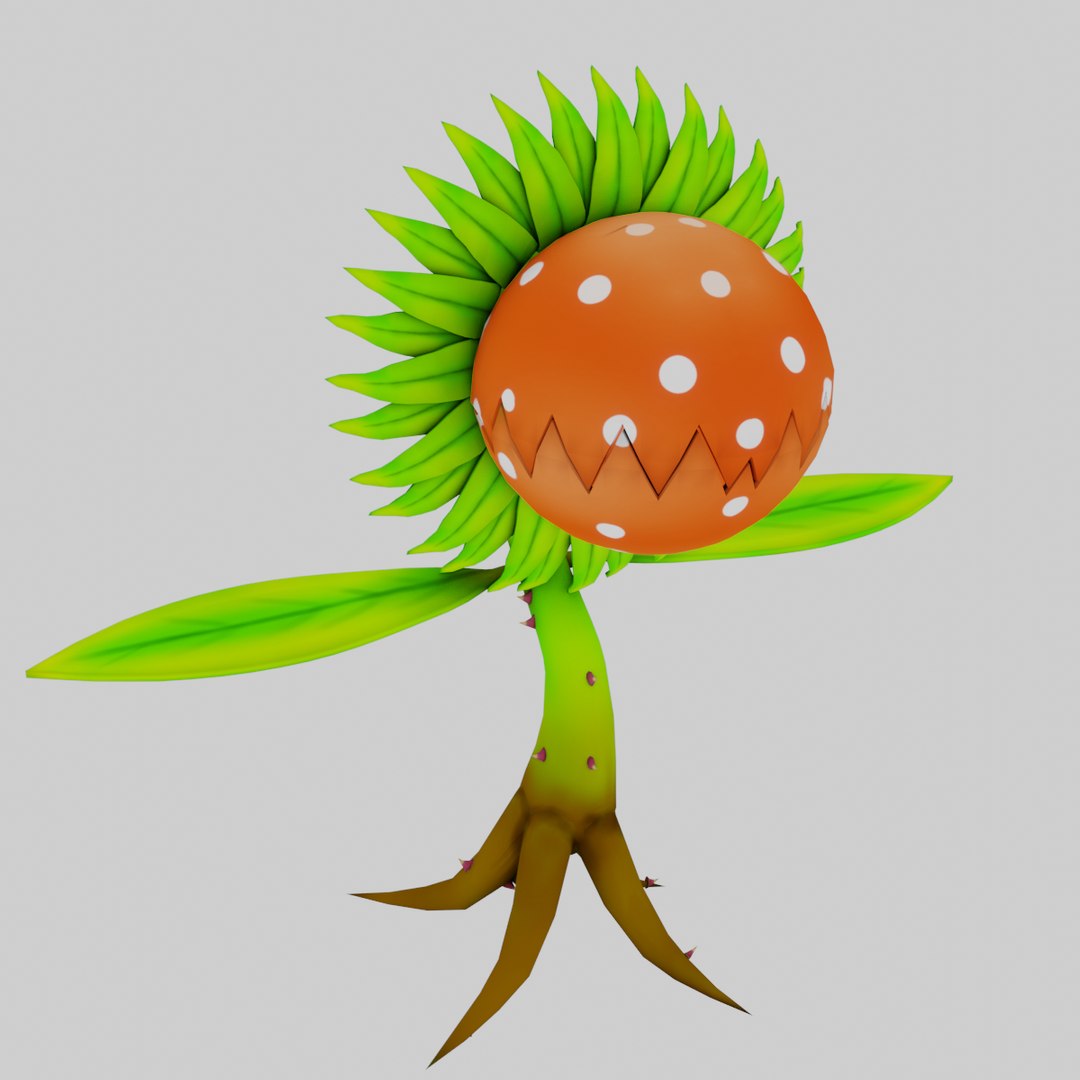 Flower Monster 3D model - TurboSquid 1940479