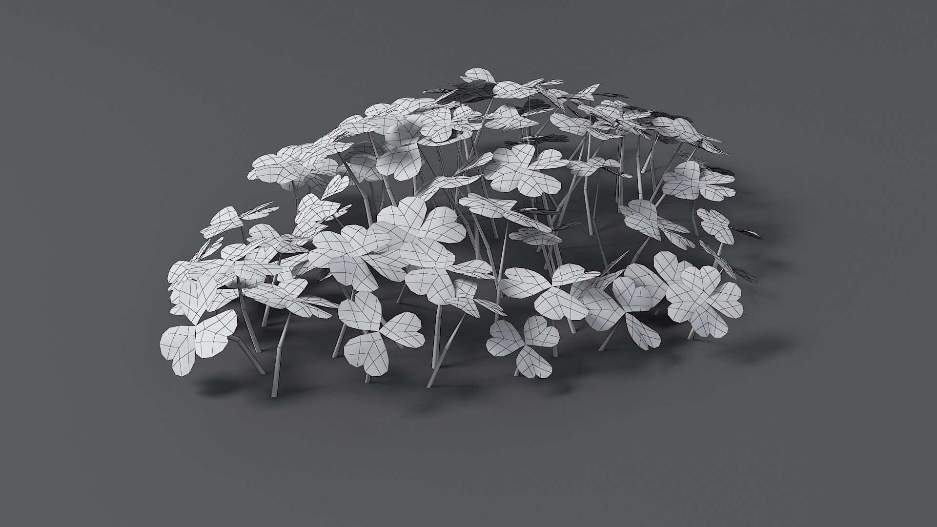 Cartoon Clover 05 3D Model - TurboSquid 2043169