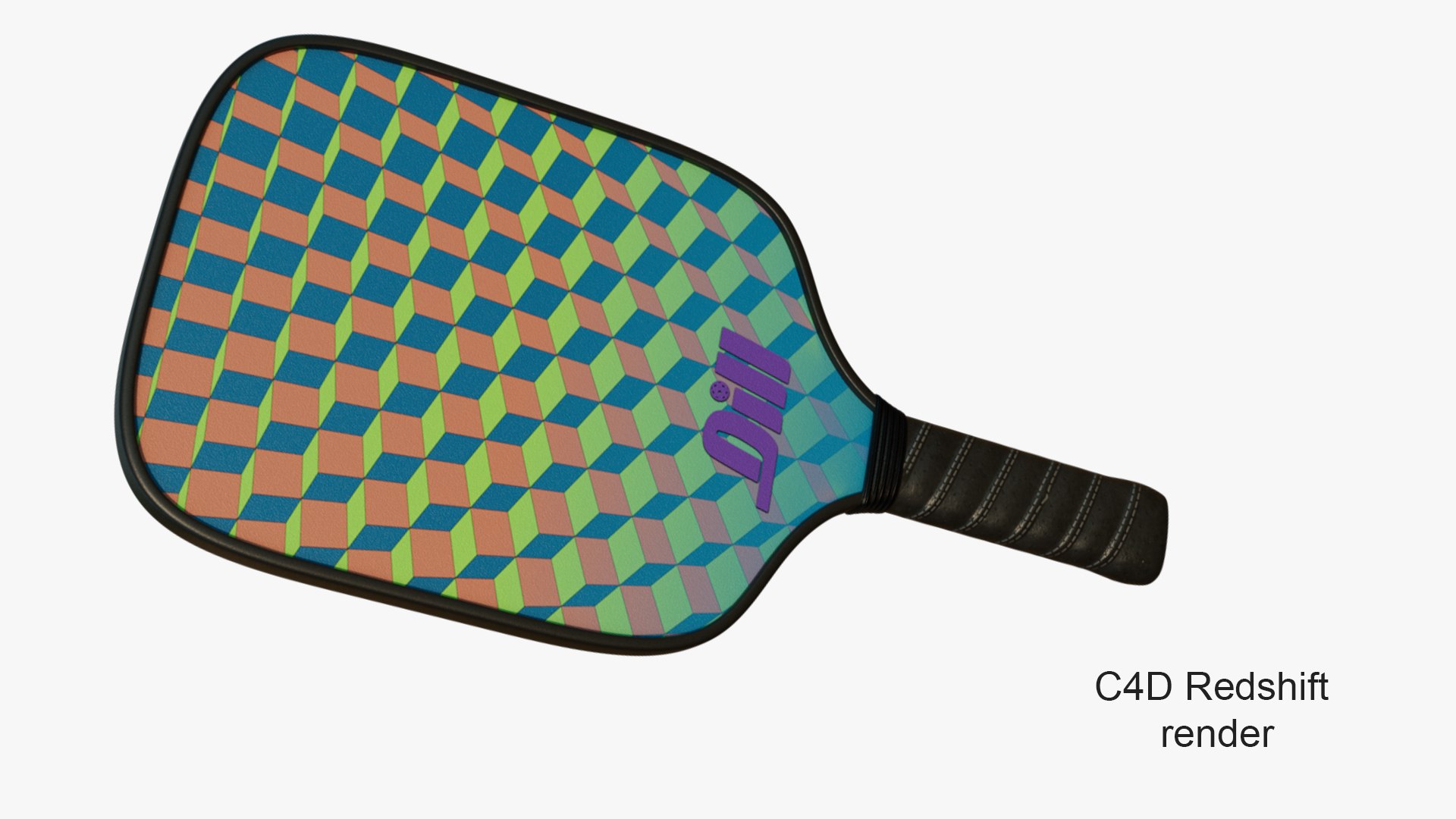 Pickleball Racket 3D Model - TurboSquid 2055245
