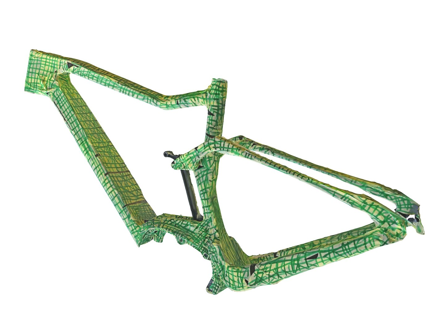 Ebike prototype carbon frame 3D - TurboSquid 1297122