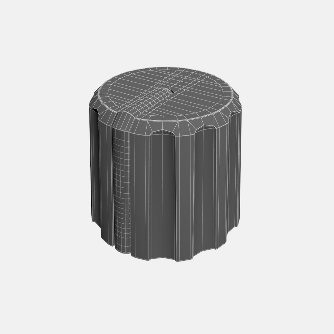 3D Knob Button V5 - TurboSquid 1242186