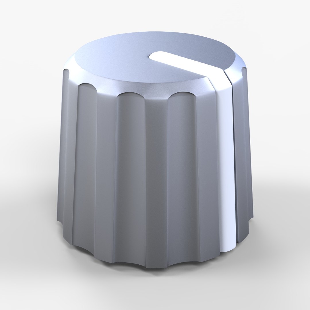 3D Knob Button V5 - TurboSquid 1242186