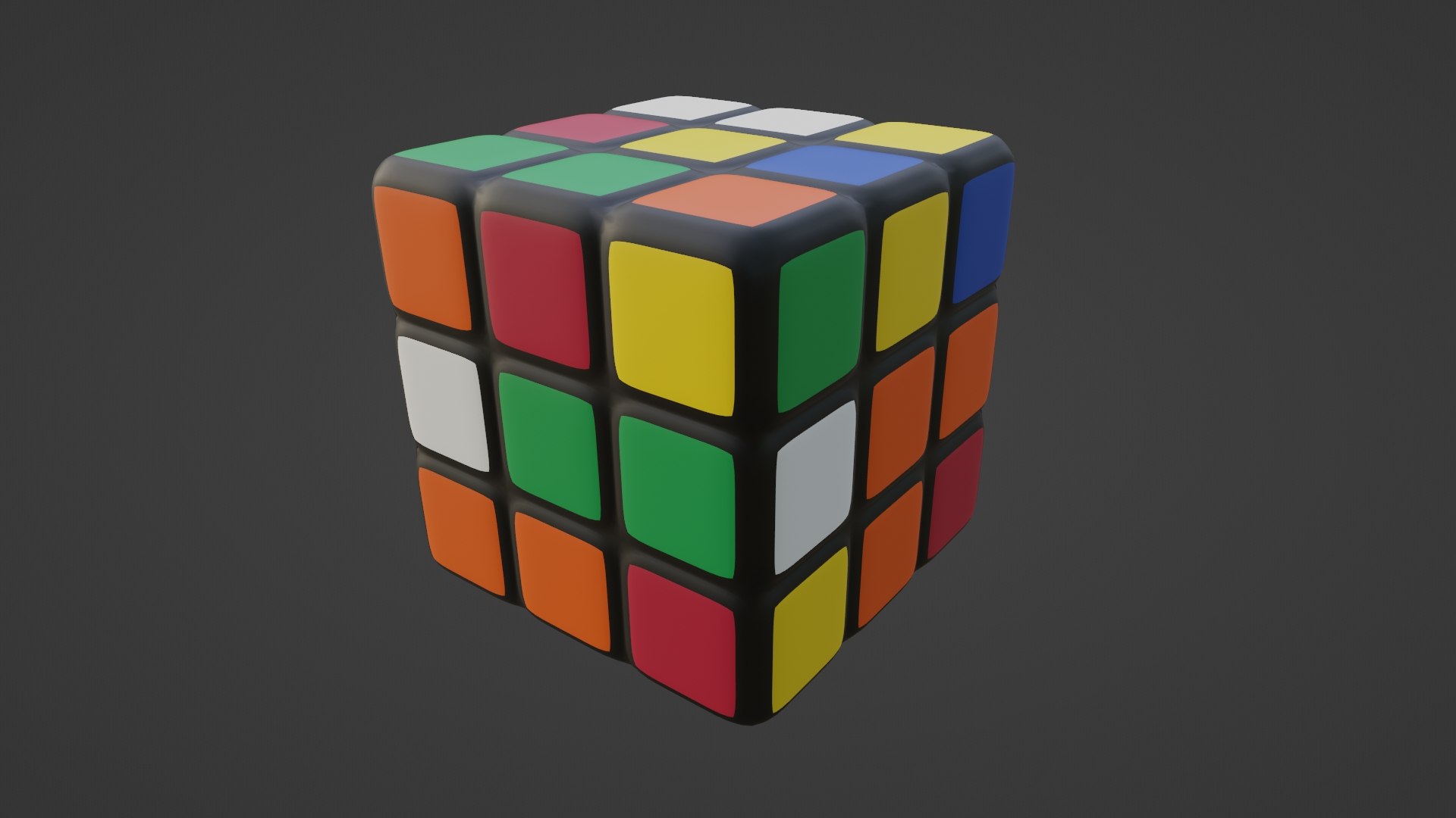 Puzzle Cube Rubik 3D Model - TurboSquid 2036547