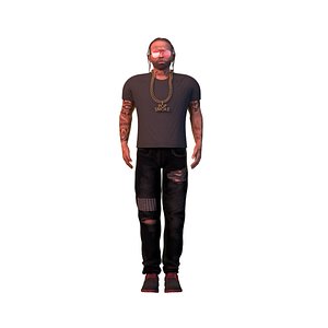 Man Rapper 3D Models for Download | TurboSquid