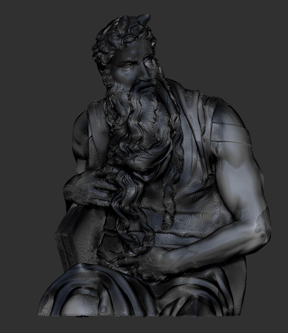 Moses Sculpture Model - TurboSquid 2258331