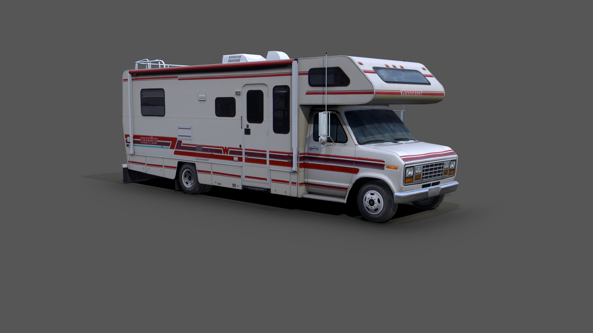 Winnebago Warrior RV 1991 3D Model - TurboSquid 1784031