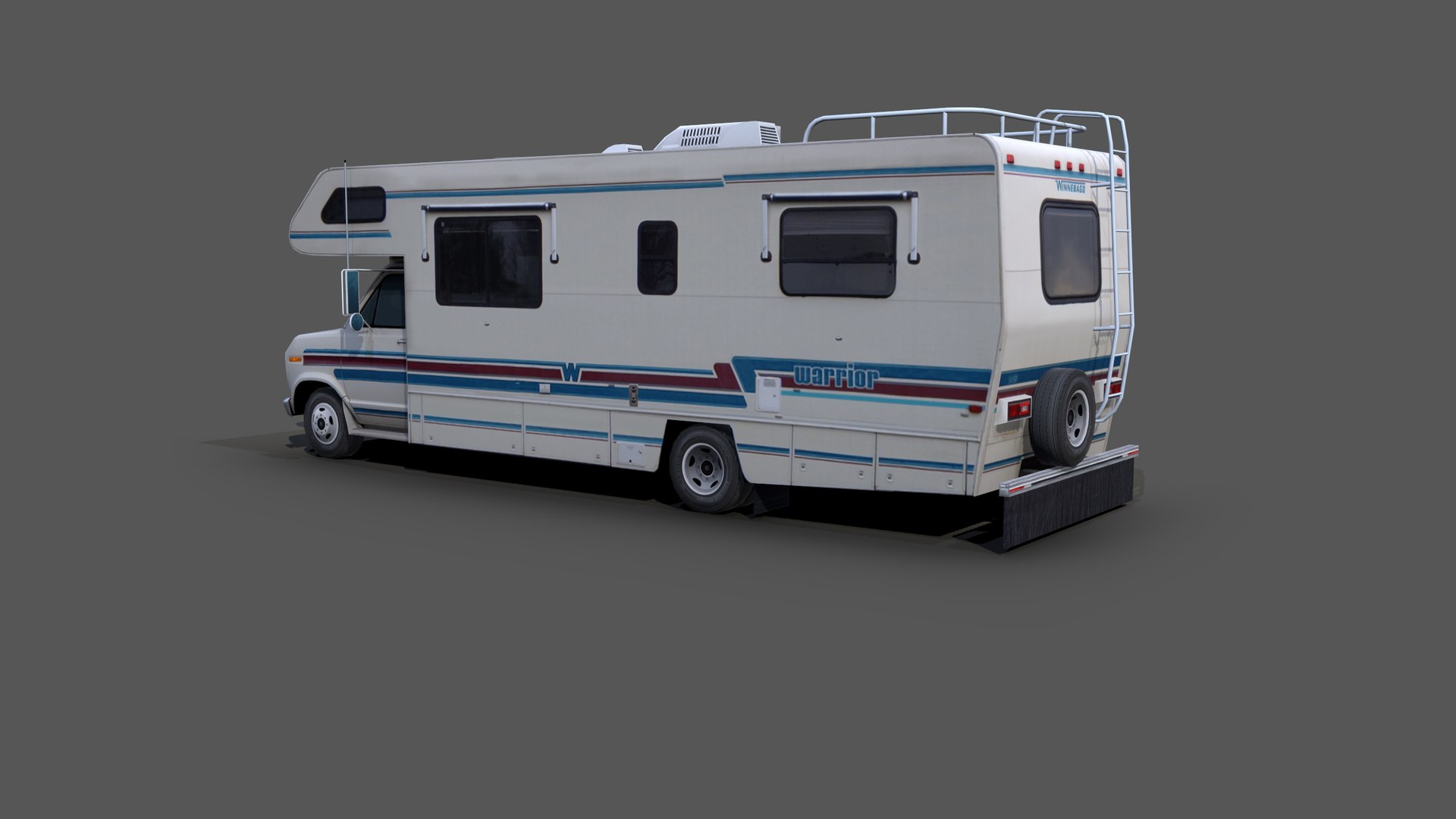 Winnebago Warrior RV 1991 3D Model - TurboSquid 1784031
