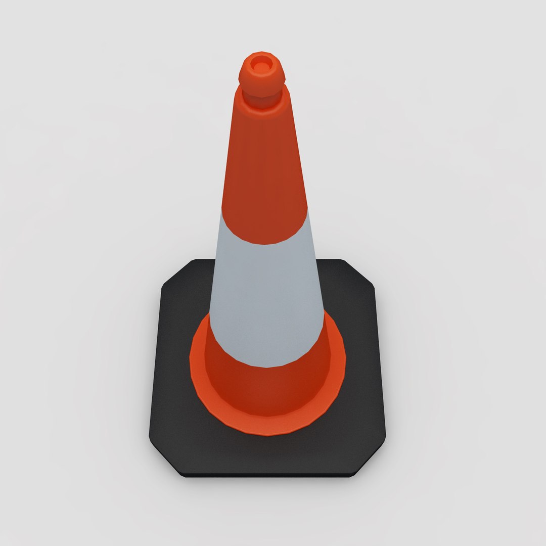 3dsmax Road Cone
