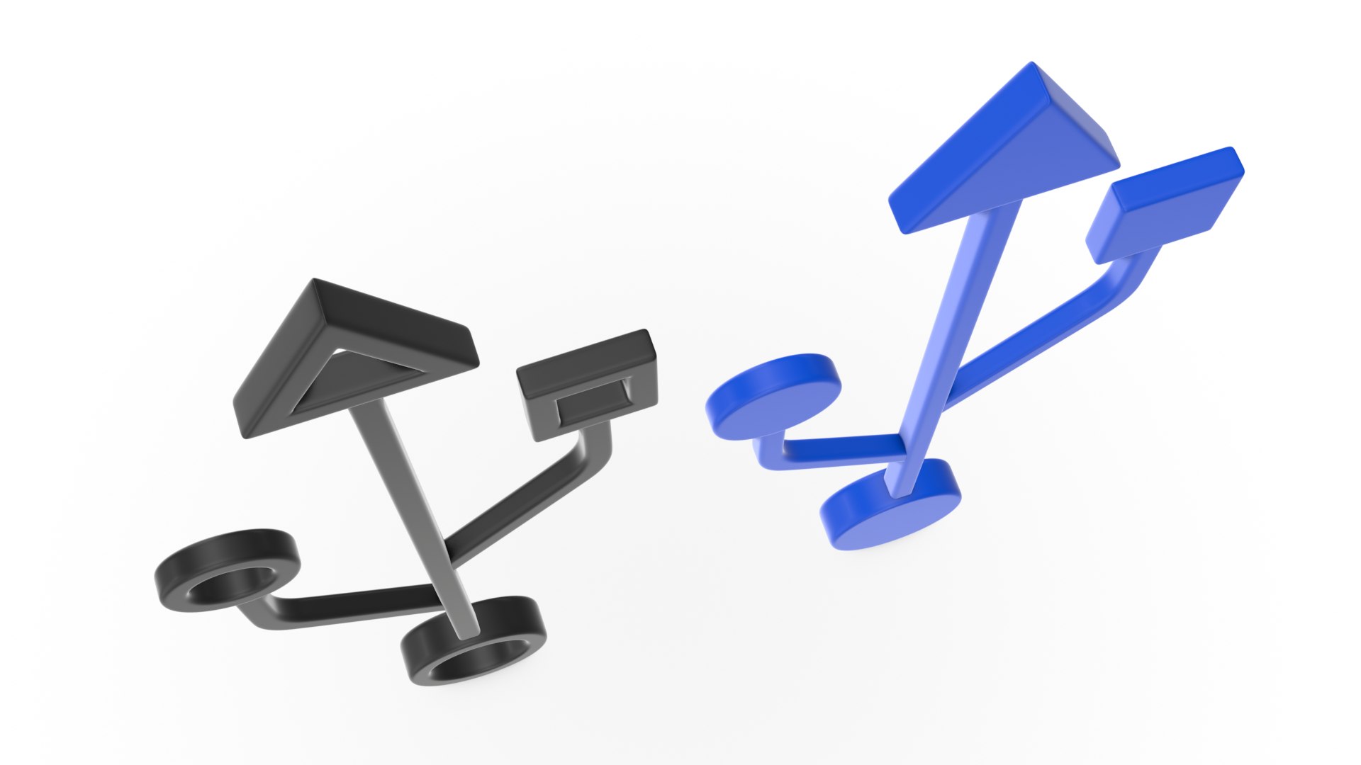 Usb Symbol 3D Model - TurboSquid 2133924