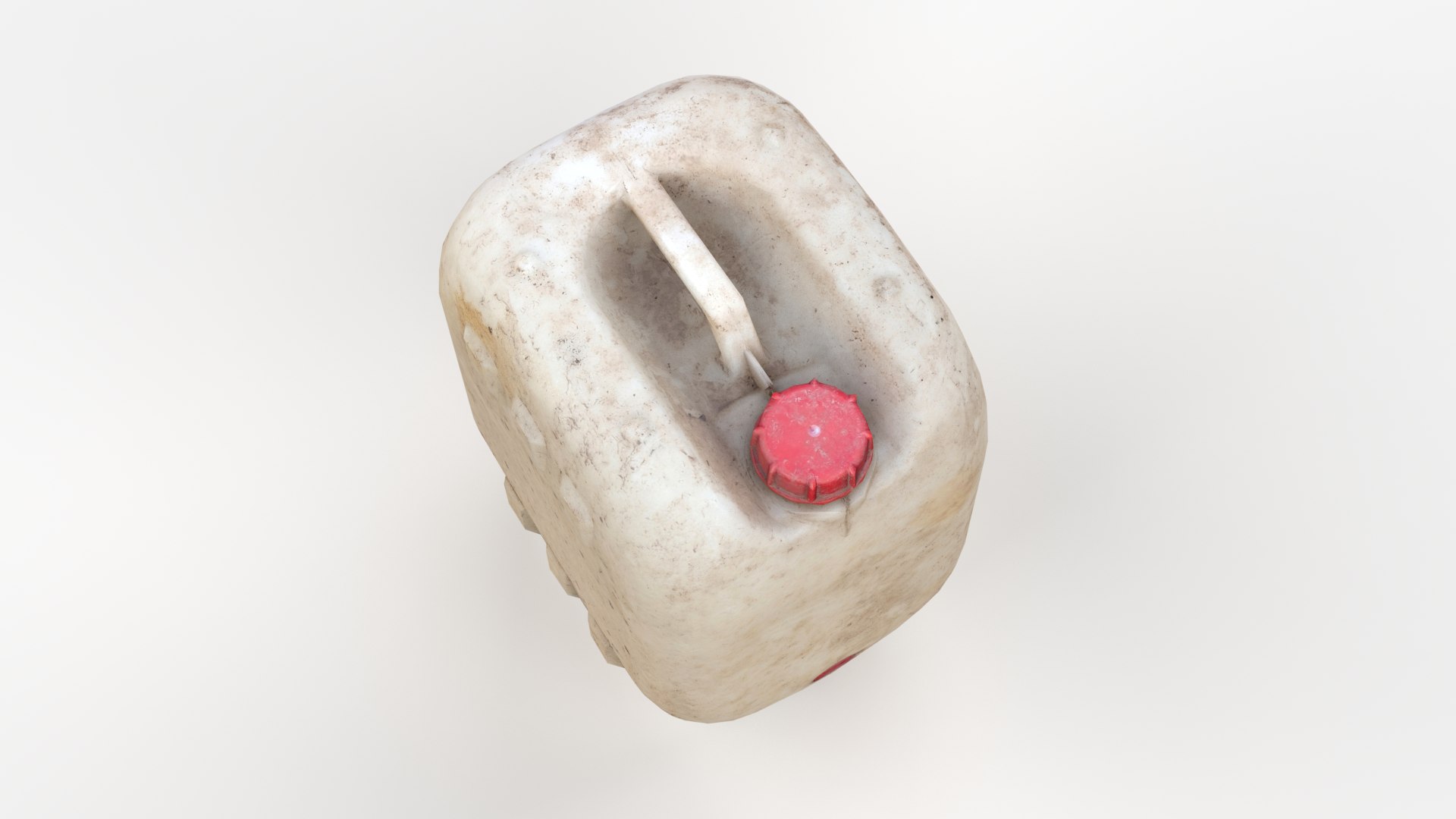 Plastic White Jerrycan 2 Scan Red Cap Scan 3D Model - TurboSquid 2114800
