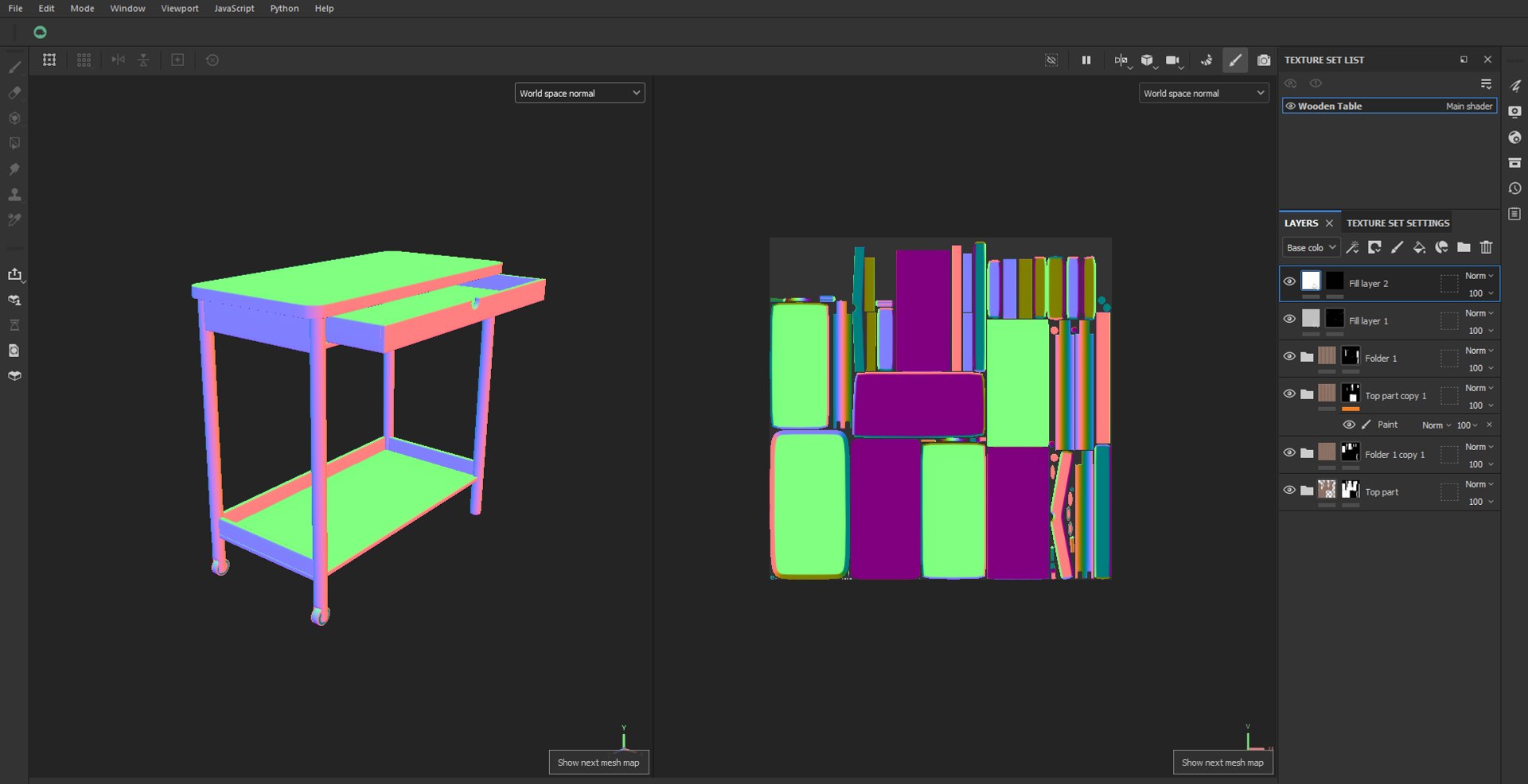 3D Computer Table - Computer Desk Model - TurboSquid 2233933