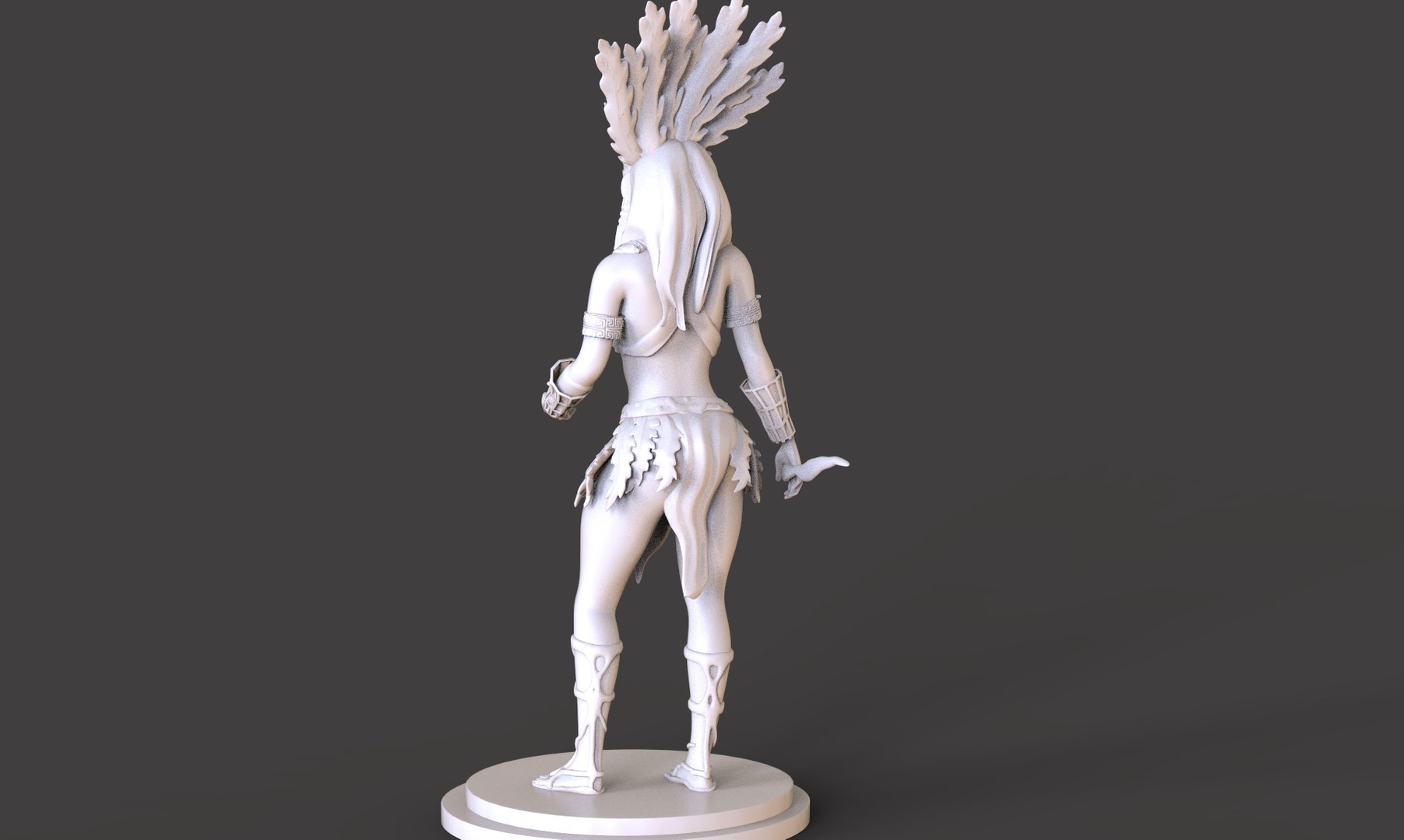 3D Aztec Women Model - TurboSquid 1492476