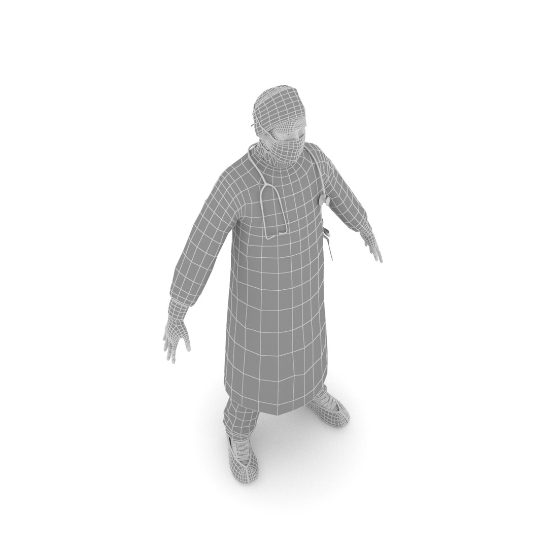 3D Surgeon-2 Model - TurboSquid 1343180