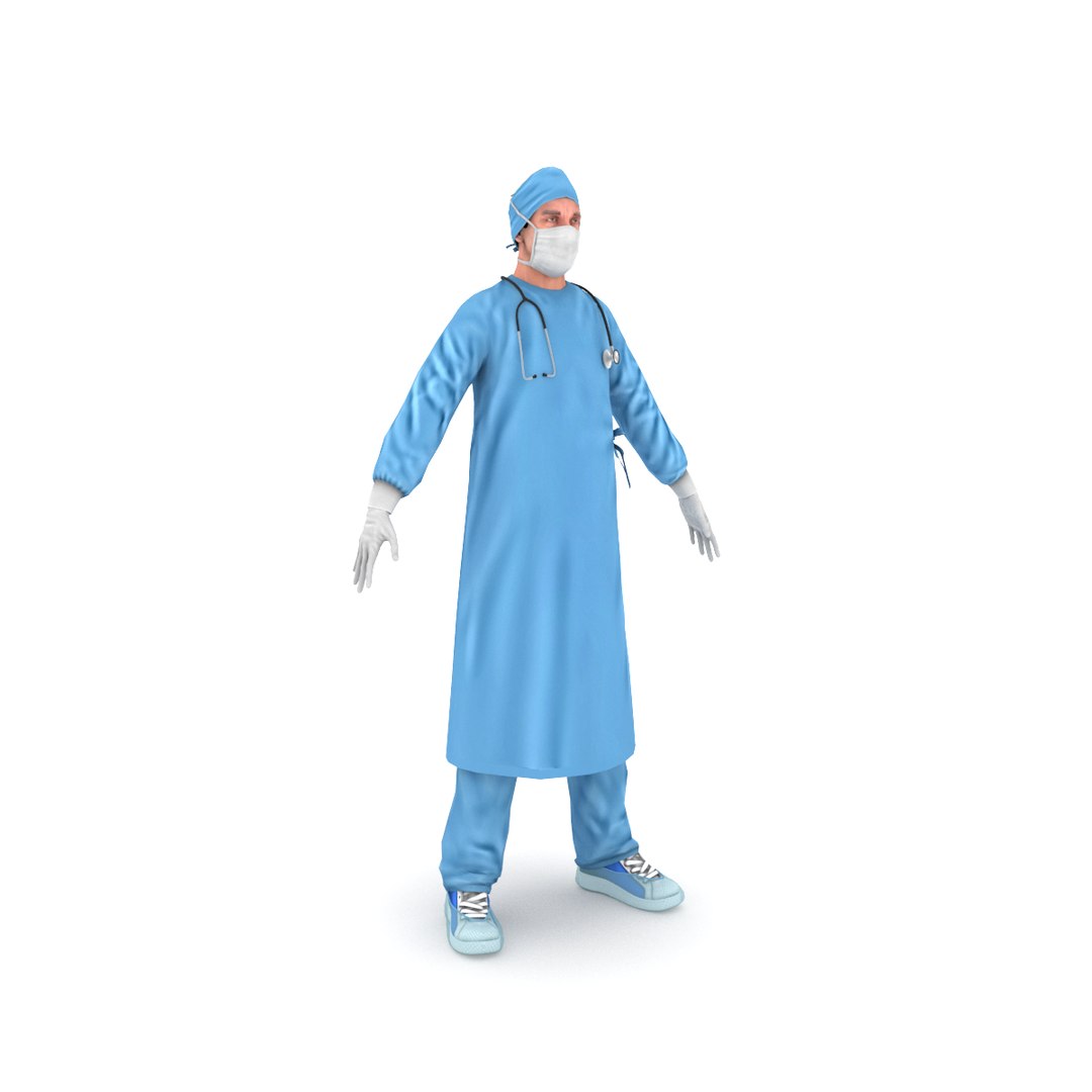 3D Surgeon-2 Model - TurboSquid 1343180