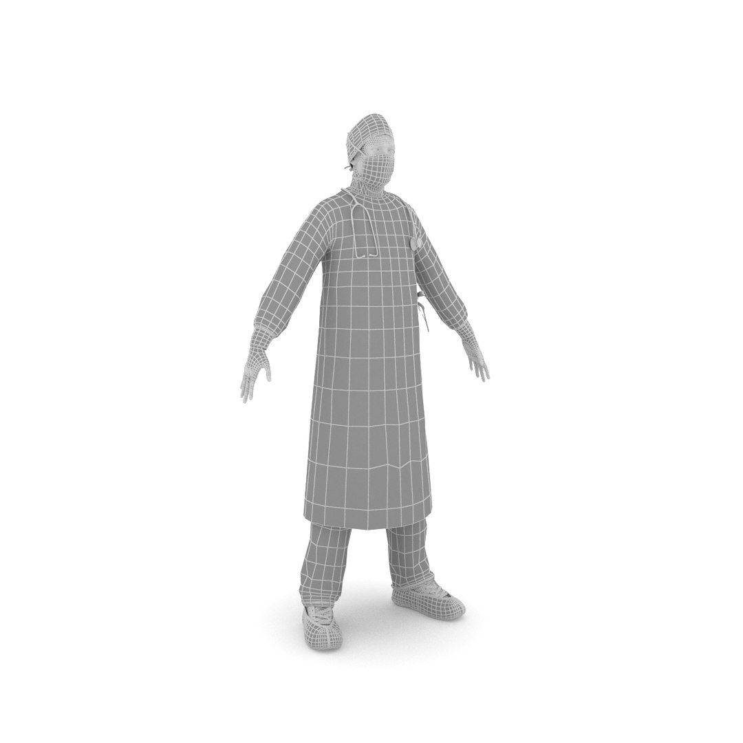 3D Surgeon-2 Model - TurboSquid 1343180