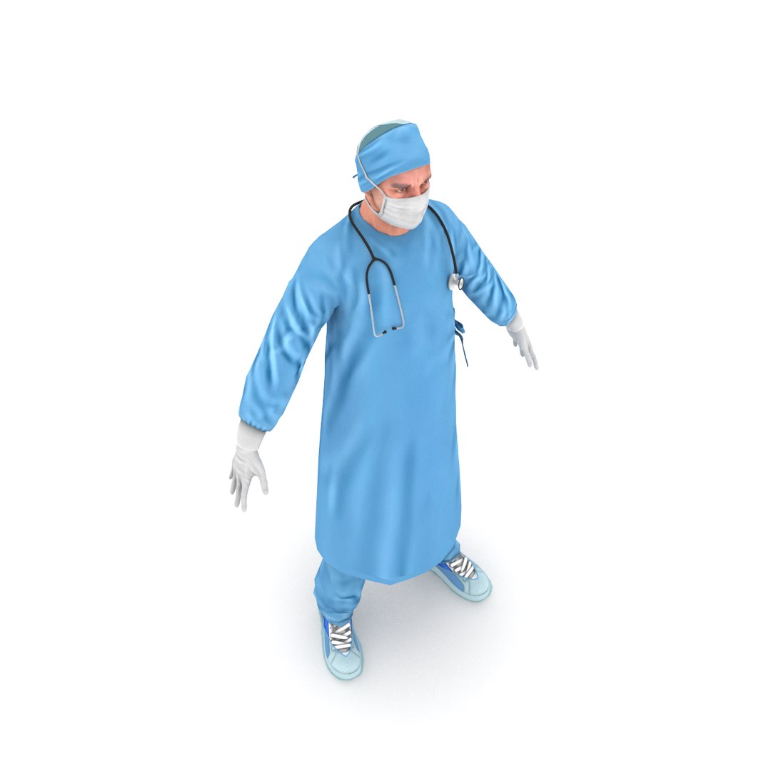 3D Surgeon-2 Model - TurboSquid 1343180