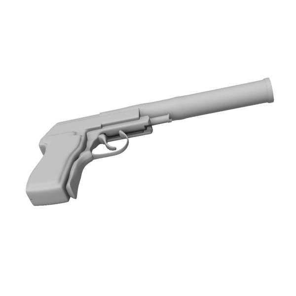 3d model pb 6p9 silenced pistol