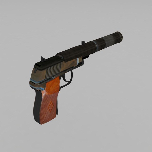 3d model pb 6p9 silenced pistol