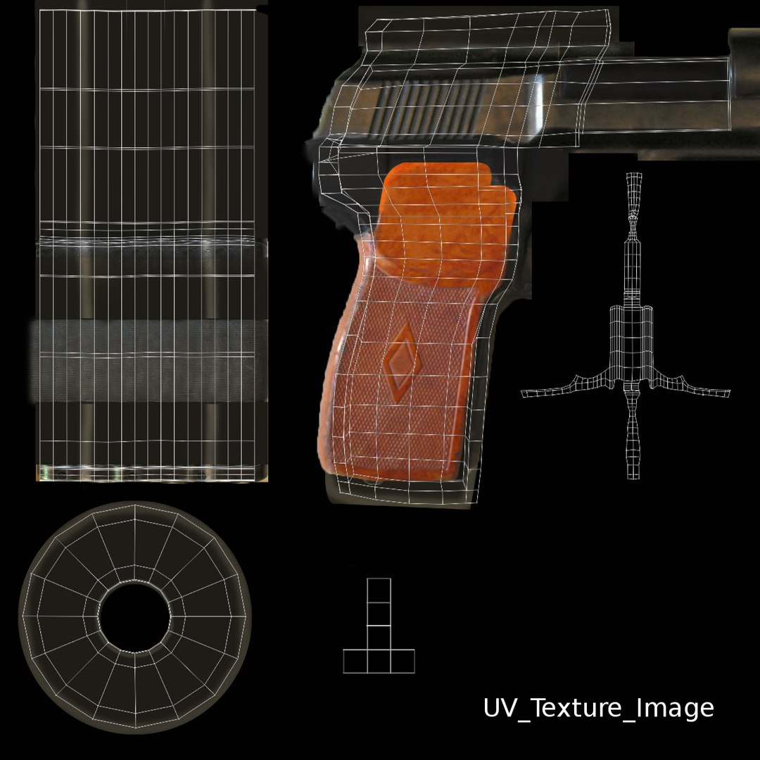 3d Model Pb 6p9 Silenced Pistol