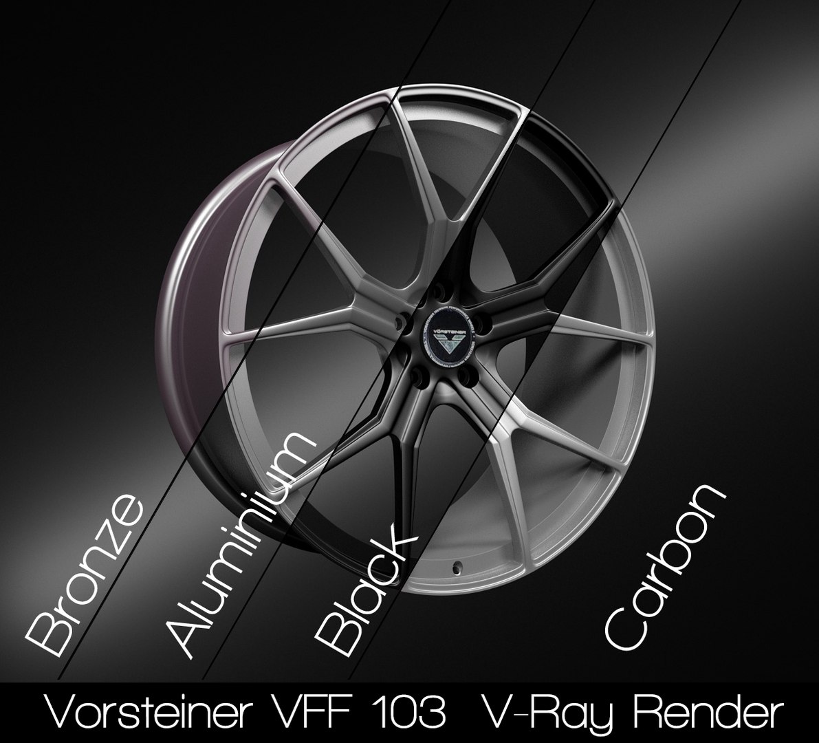 Vorsteiner Vff 103 Rim 3D Model - TurboSquid 1382547