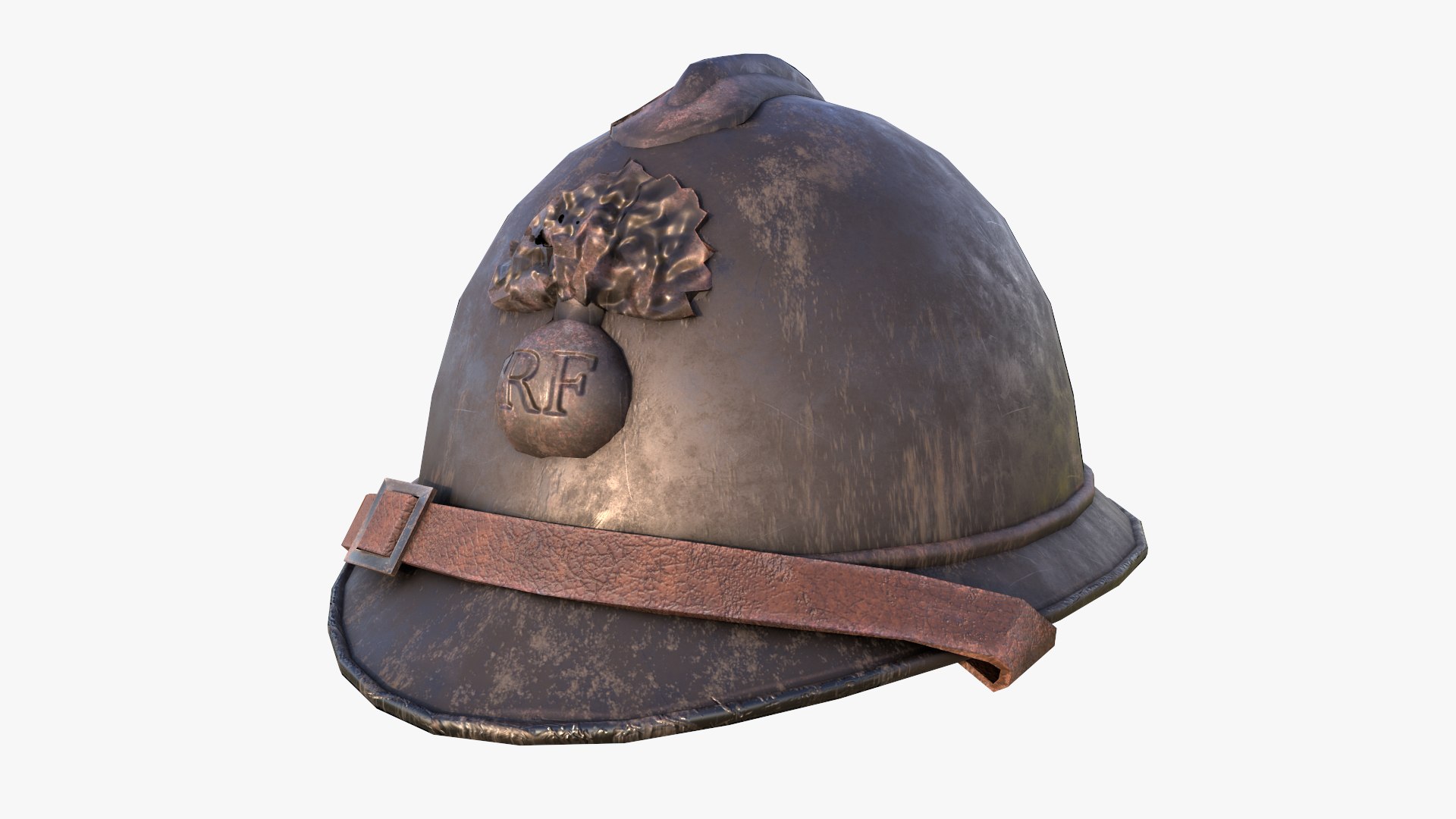 3D M15 Adrian Helmet - TurboSquid 1913260
