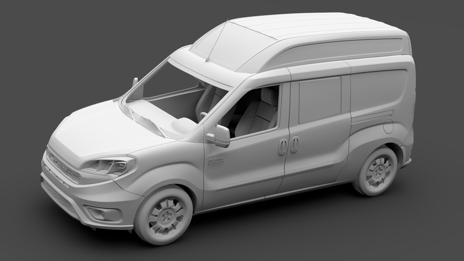3D Ram Promaster City Tradesman Model - TurboSquid 1360656