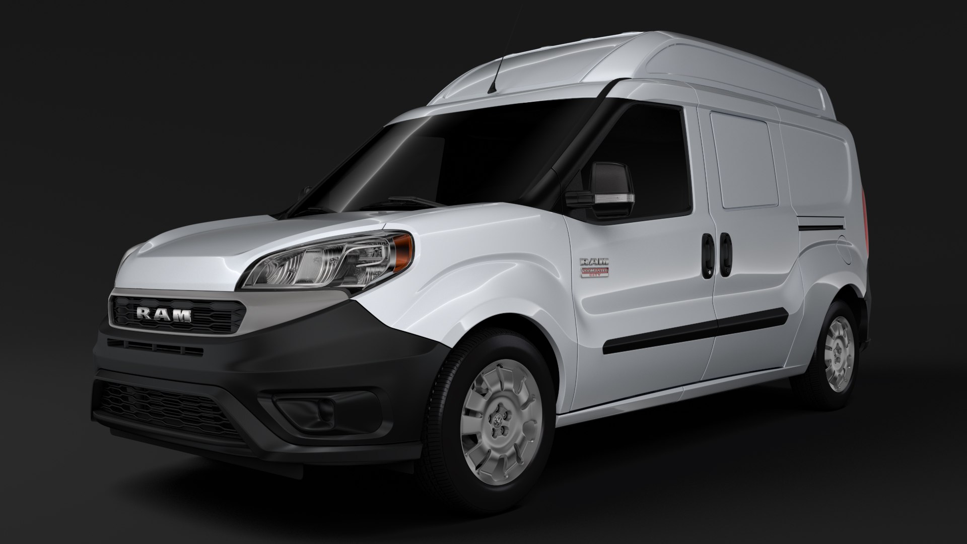 3D Ram Promaster City Tradesman Model - TurboSquid 1360656